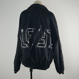 LF | Jackets & Coats | Lf The Brand Black Rain Jacket | Poshmark